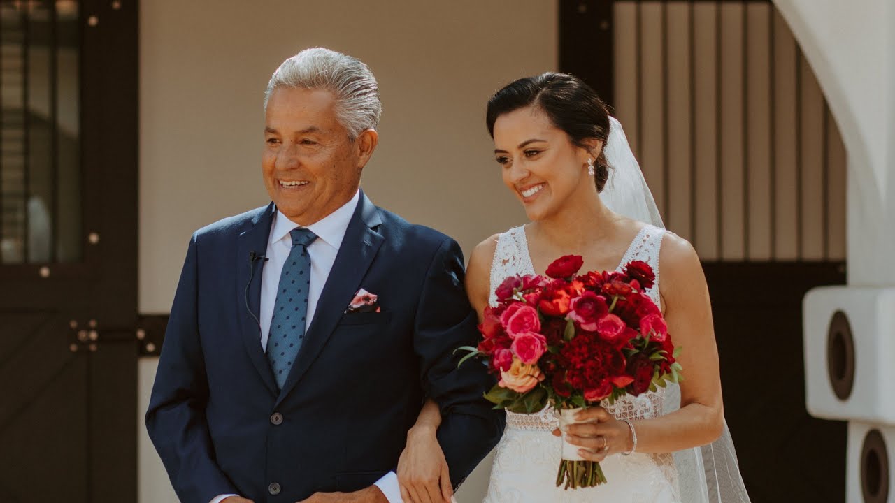 Jon Porter & Bianca Jimenez tie the knot in San Luis Obispo! - YouTube