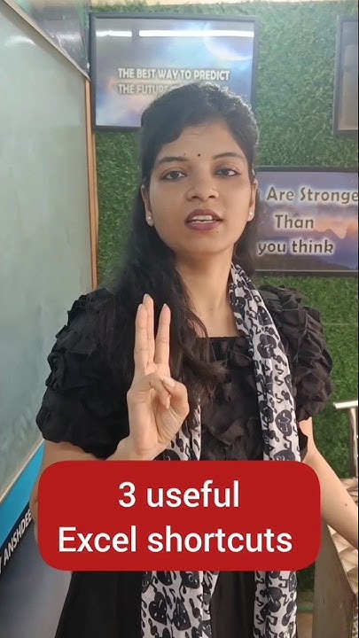 3 useful Excel shortcuts 🔥🔥💥💯#excel_vali #anjnicomputereducation #excel #computer # ...