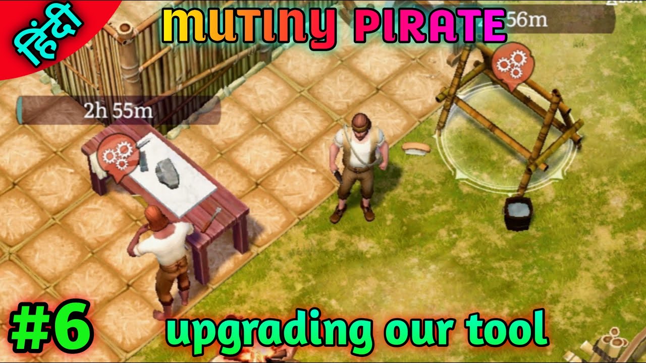 Mutiny pirate survival upgrading all tools || mutiny pirate survival ...