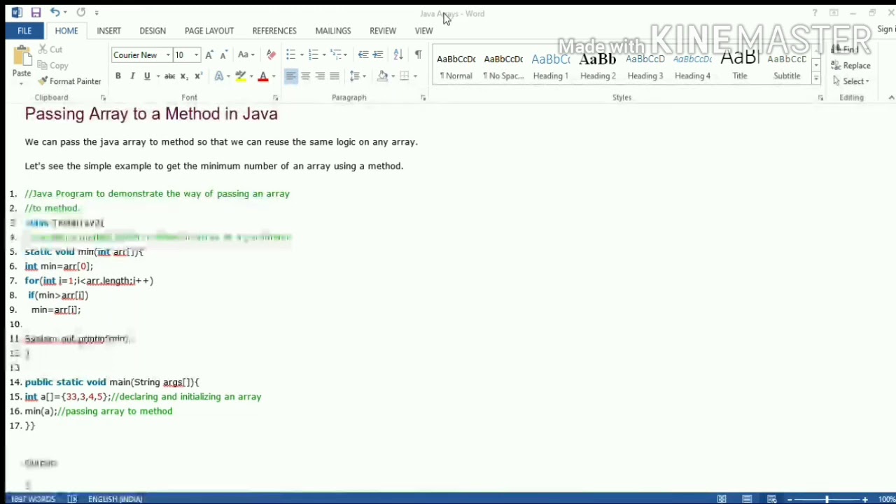 Java Array - YouTube