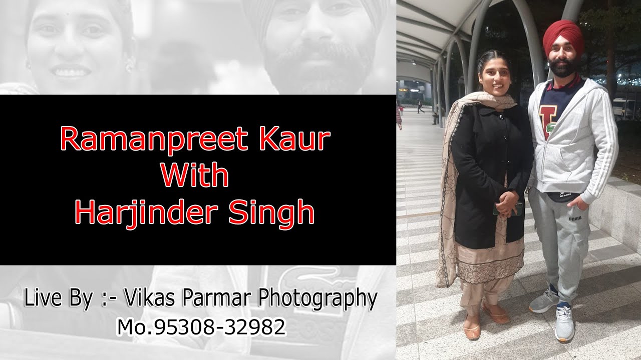 Ramanpreet 💞 Harjinder Live By:- Jai Chand Studio Arno 9530832982 - YouTube