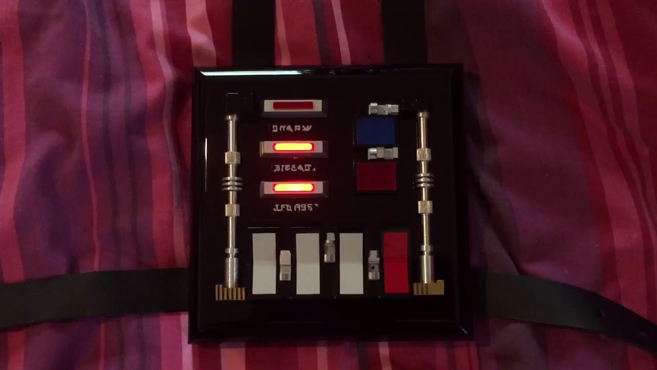 Darth Vader ESB Portumac Chest Box - YouTube