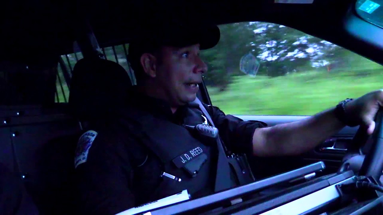 Nighttime Patrolling of Anderson County, SC with Deputy Jon Reed - YouTube