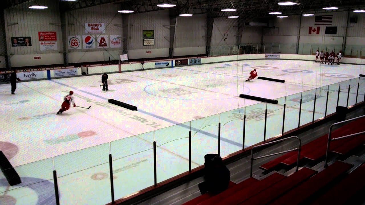 Red Wings Development Camp Skating Drills pt1 - YouTube