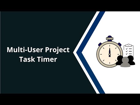 Multi-User Project Task Timer | Advance Task Timer | Set Timer For Task | Task Time Tracking ...
