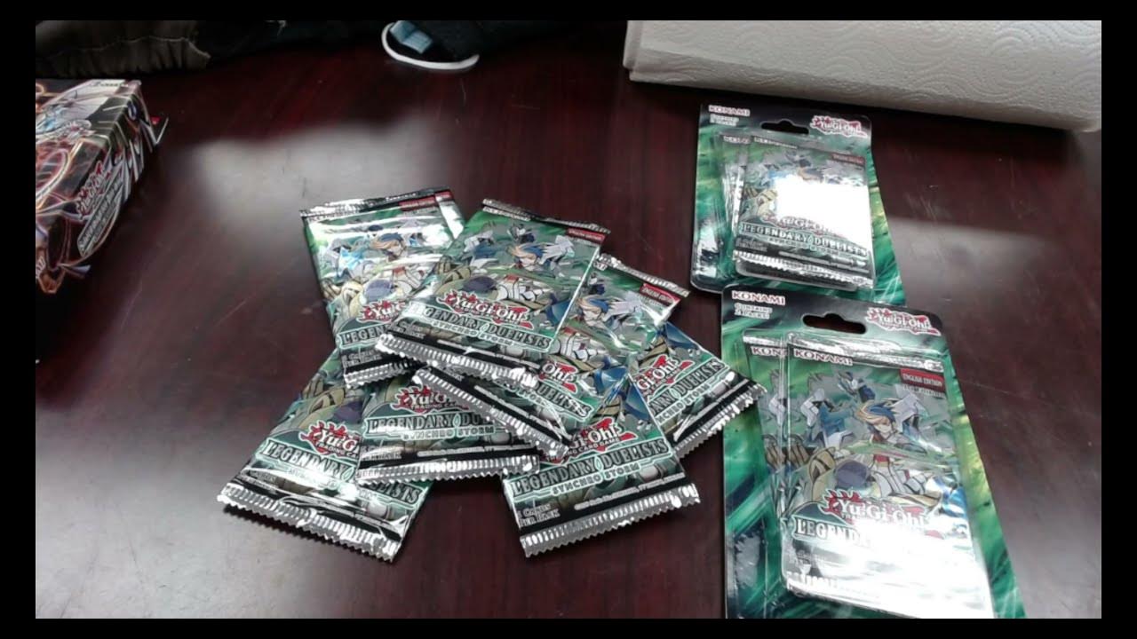 Yu Gi Oh Legendary Duelist Synchro Storm Blister Pack Opening - YouTube