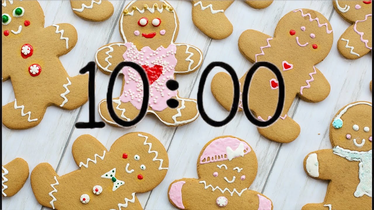 10 Minute Christmas 🎅🏻🎄Countdown Timer With Christmas Music - YouTube