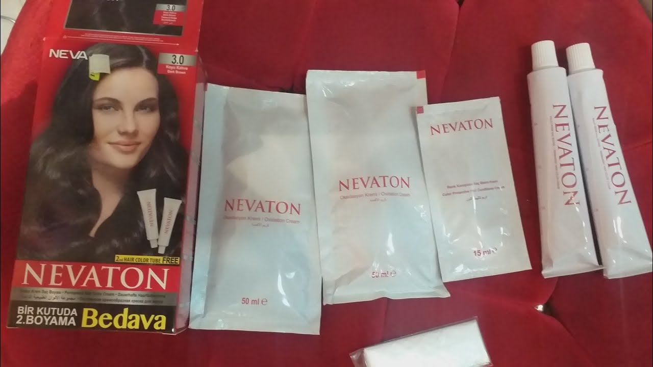 شرح مفصل عن الصبغة nevaton طريقة تحضيره و استعماله كالمحترفين. - YouTube