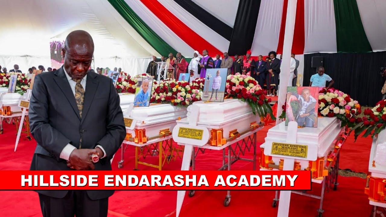 DP Gachagua and other leaders attends burial service of the Hillside ...