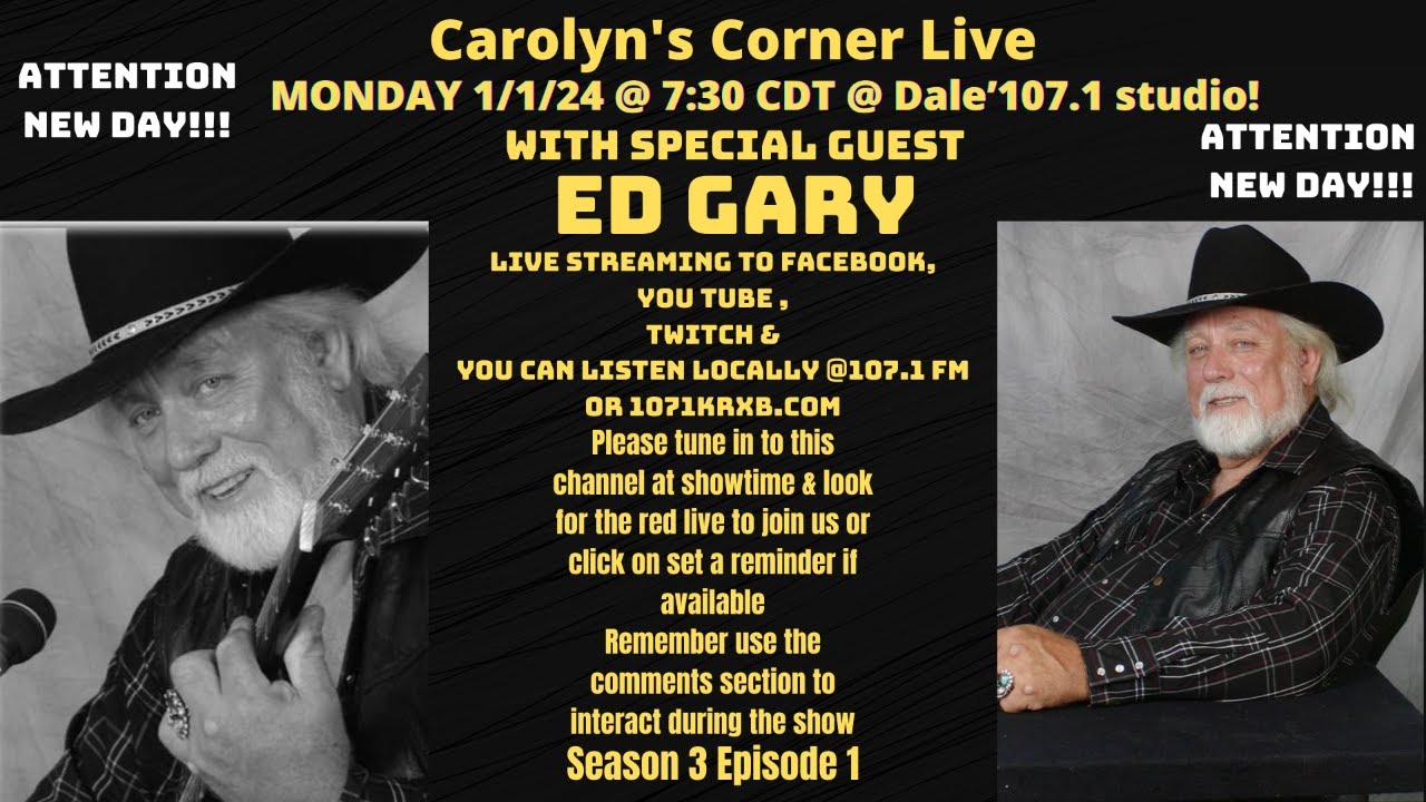 Season 3 Episode 1 ( Featuring Ed Gary) - YouTube