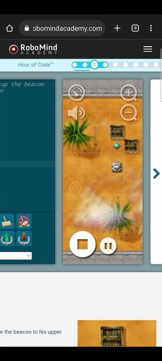 video robomind academy level 4 hour of code Raja huwaidi kamil X MIPA 2 - YouTube