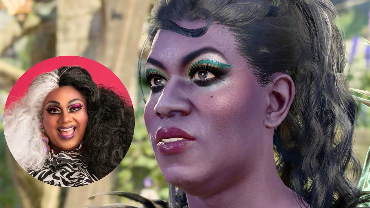 Baldurs Gate 3 Has a Drag Queen! Vinegar Strokes Serving Lucretious ...