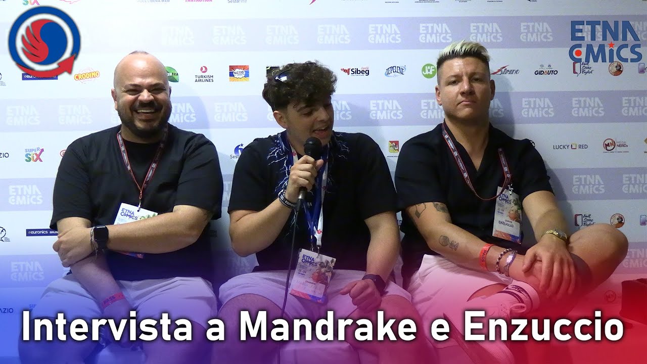 Intervista a Mandrake e Enzuccio - ETNA COMICS 2023 - YouTube