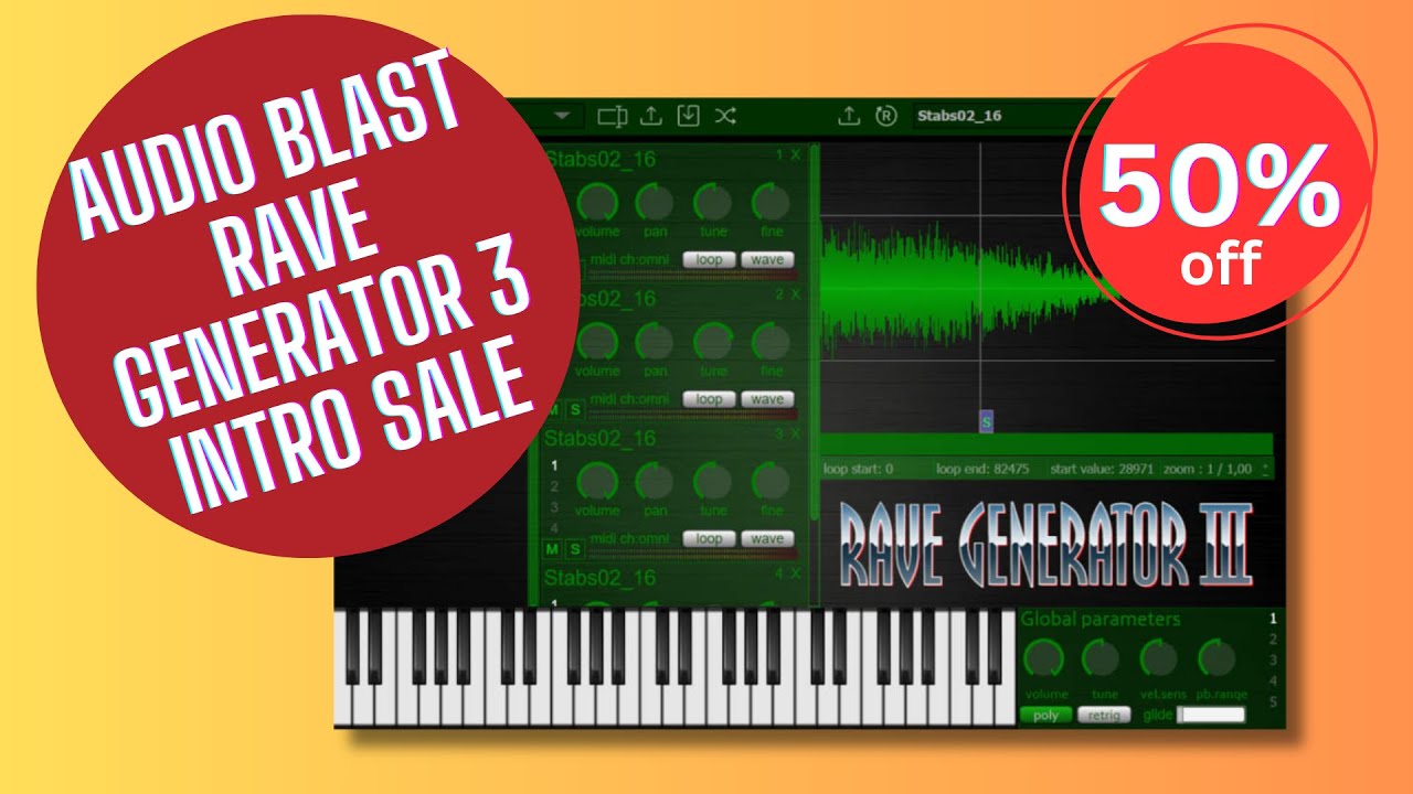 Audio Blast Rave Generator 3 Intro Sale - 50% Off 👍 - YouTube