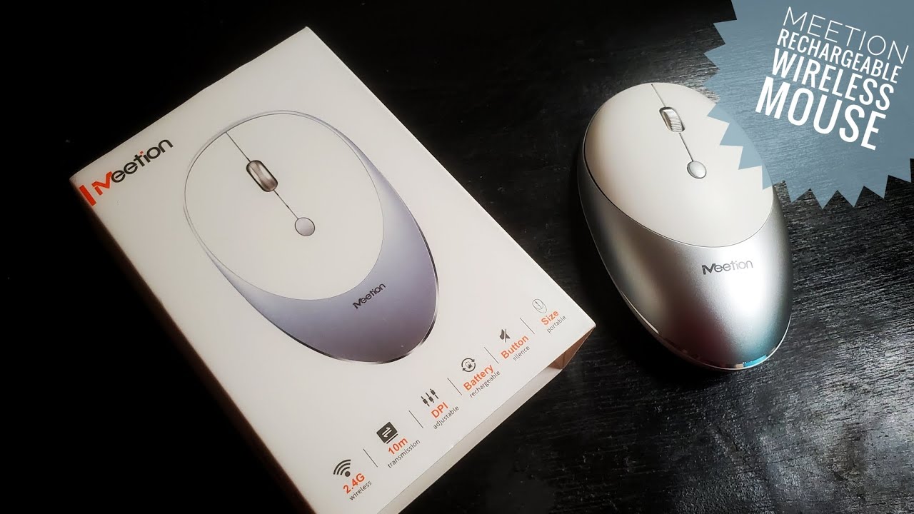 Meetion rechargeable wireless mouse R600 Unboxing@LinusTechTips - YouTube