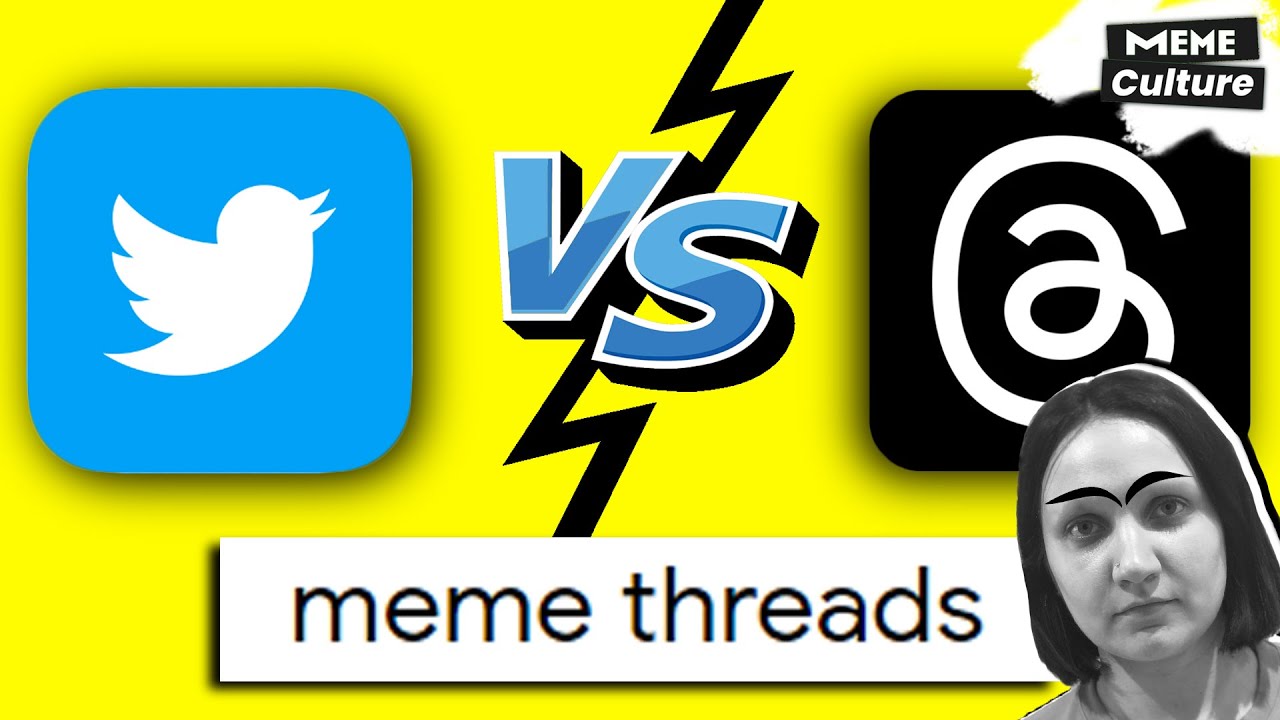 Meme Threads. threads vs twitter - YouTube