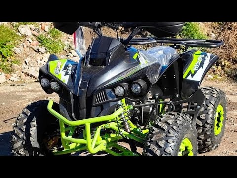 Atv KXD PRO Germany 125cc cutie 3+1 viteze - YouTube