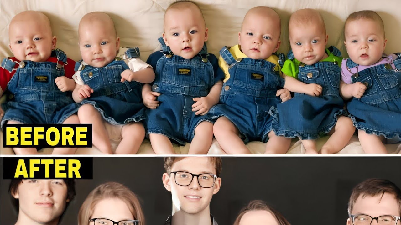 Do you remember The 6 Twins that born at once ? This is how Their life ...