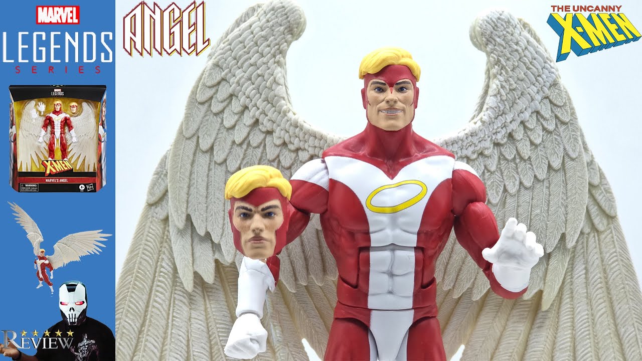 Marvel Legends The Uncanny X-Men Deluxe Angel Action Figure Review ...