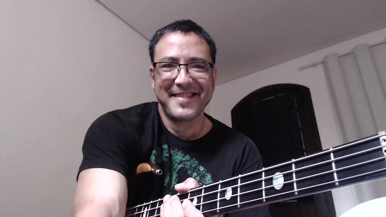 aHa Take on Me (full bass solo arrangement) - YouTube
