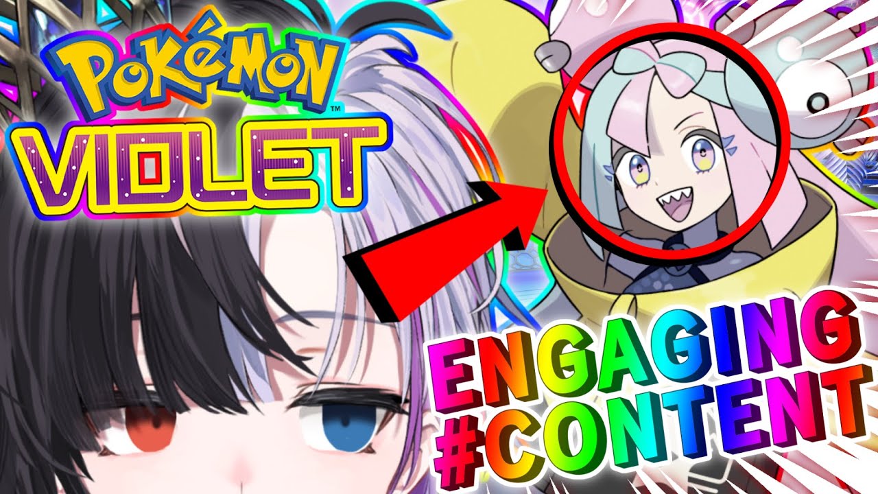 【PKMN Violet】 Guerrilla stream so I can beat Iono in subscriber count - YouTube