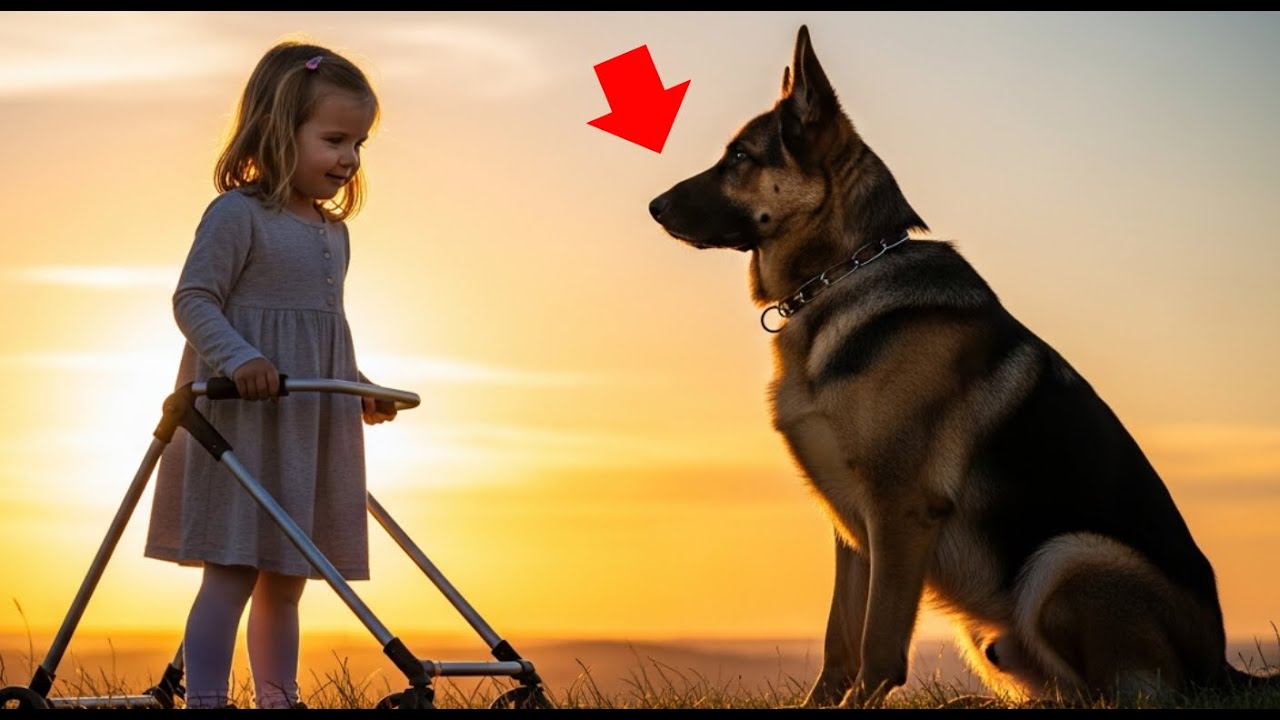 Police Dog Barks Desperately at Paralyzed Little Girl — What Officer ...