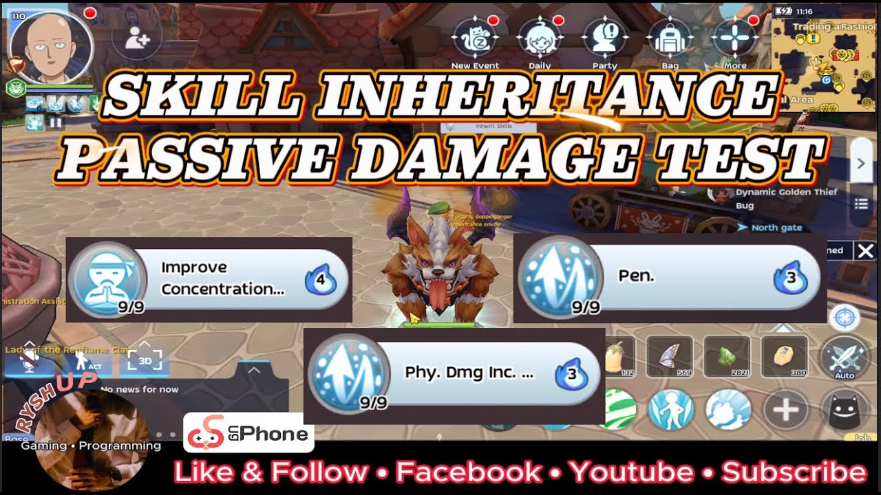 Ragnarok M Classic: Damage Test - Improve Concentration vs Penetration ...