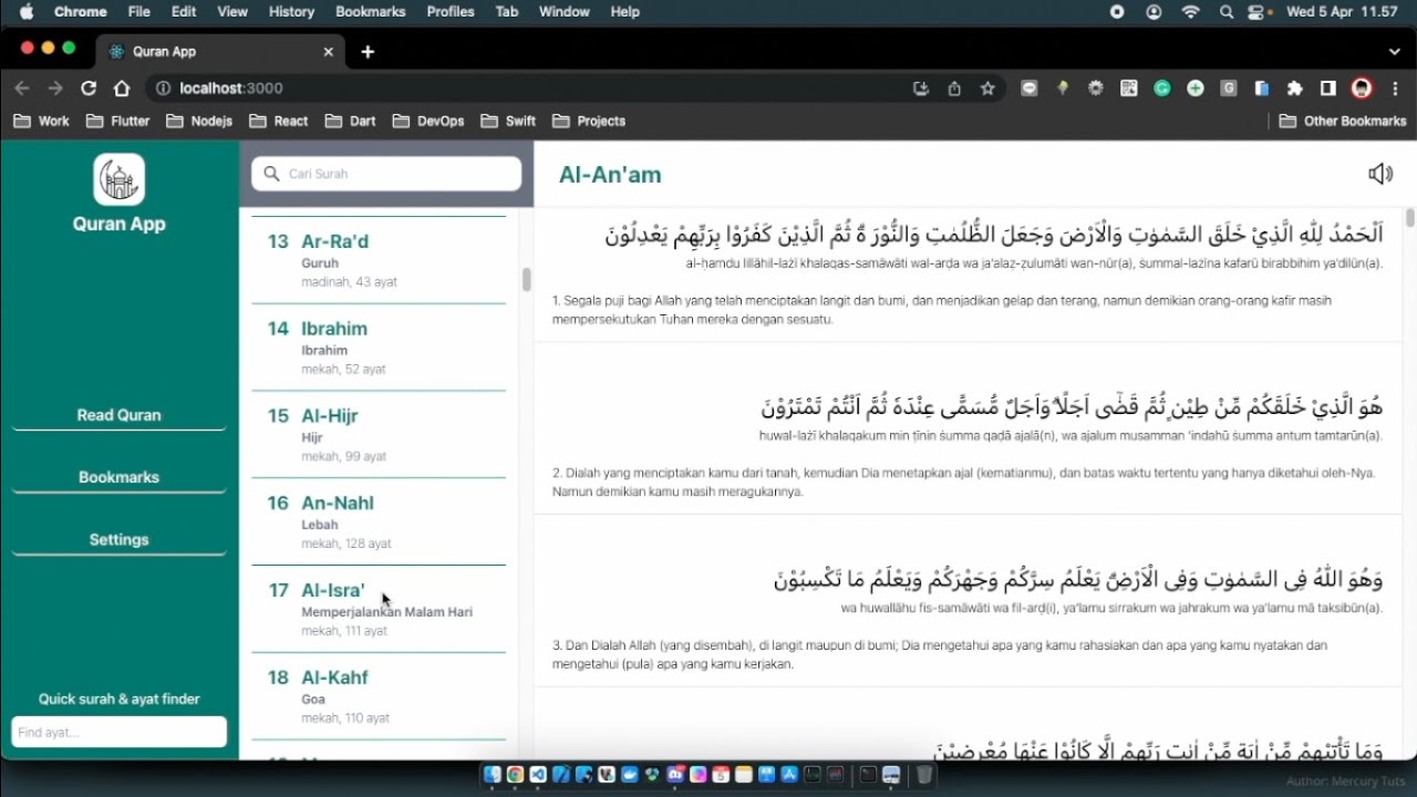 Reactjs & TailwindCSS - Quran App - Part3 - YouTube Reactjs & TailwindCSS - Quran App - Part3 - YouTube