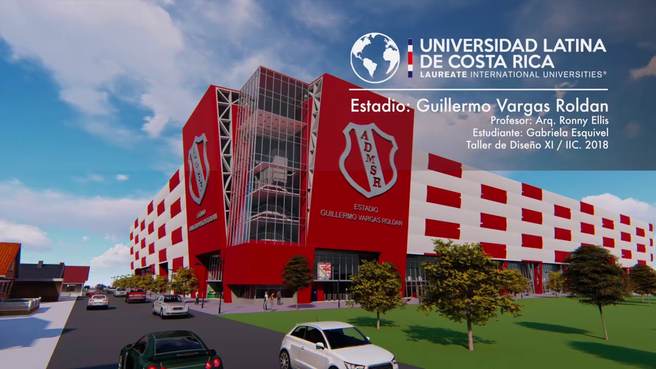 Nuevo estadio Guillermo Vargas Roldán de San Ramón - YouTube