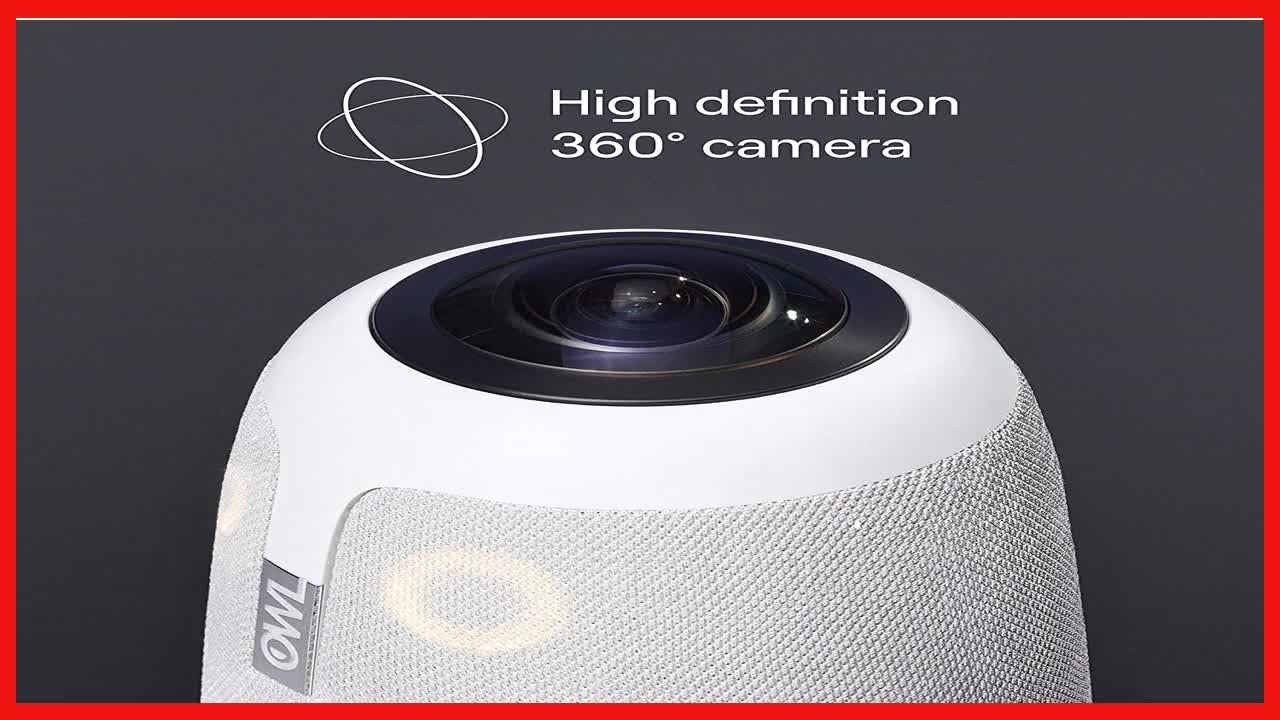 Owl Labs Meeting Owl Pro Premium Pack 360 Degree, 1080p Smart Video ...