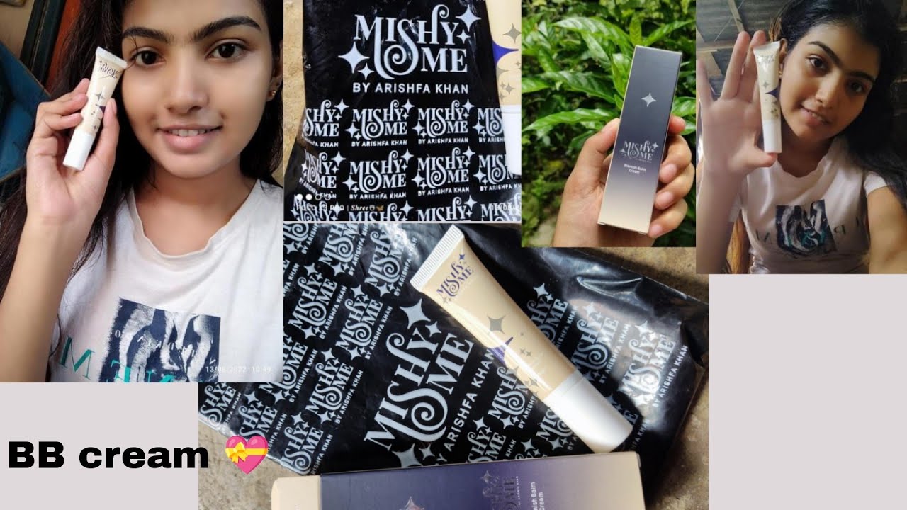 @ArishfaKhanofficial Mishy me bb cream unboxing ♥️#subscribe #bonggirl ...