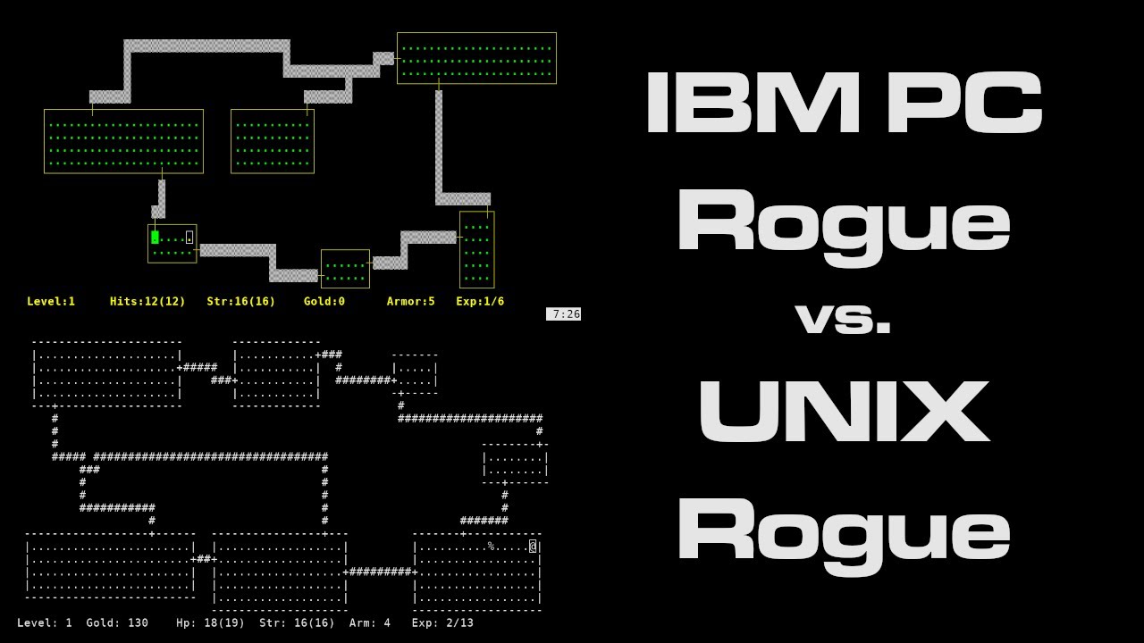 Commodore PC 20-III Emulator Demo - Rogue - YouTube
