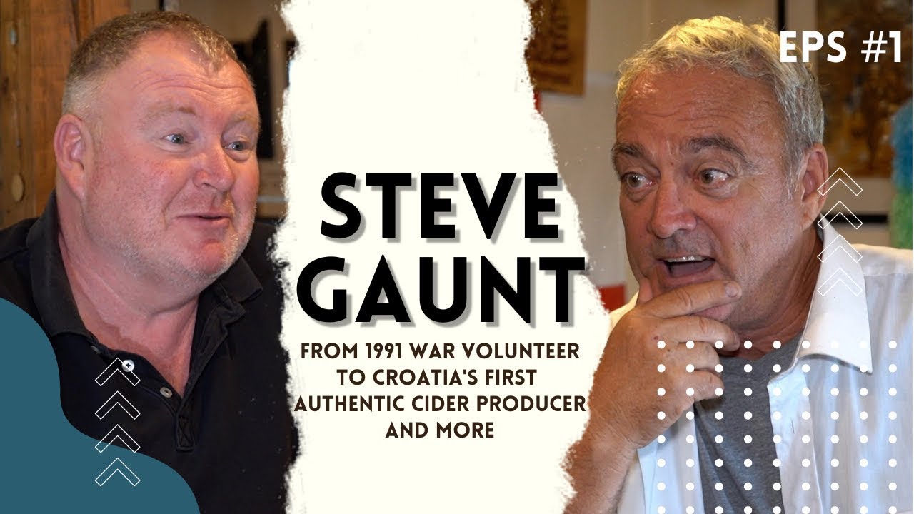 Paul Bradbury Podcast: Steve Gaunt, War Volunteer to Contented Vinkovci ...