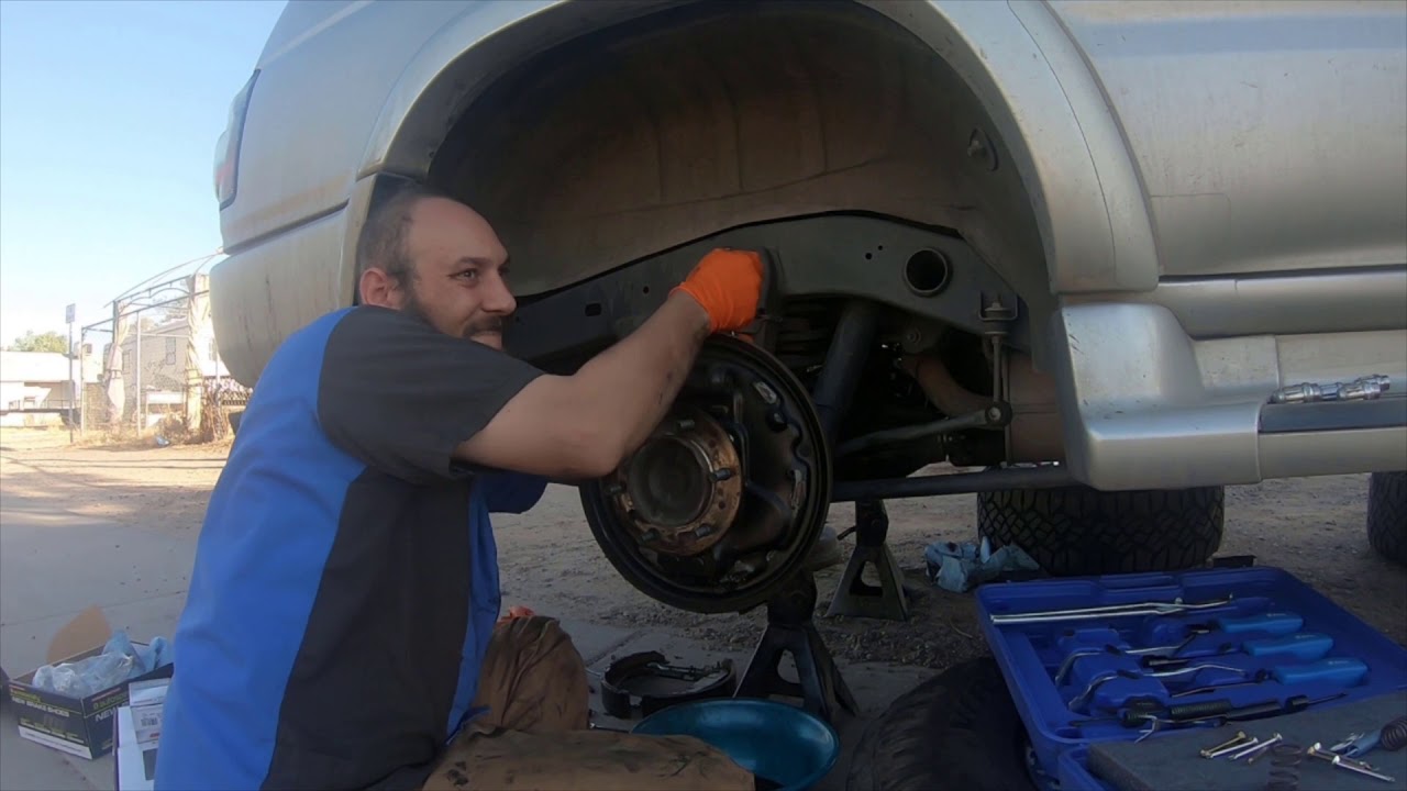 2000 Toyota 4Runner - Brake Parts Install (Part 5) - YouTube