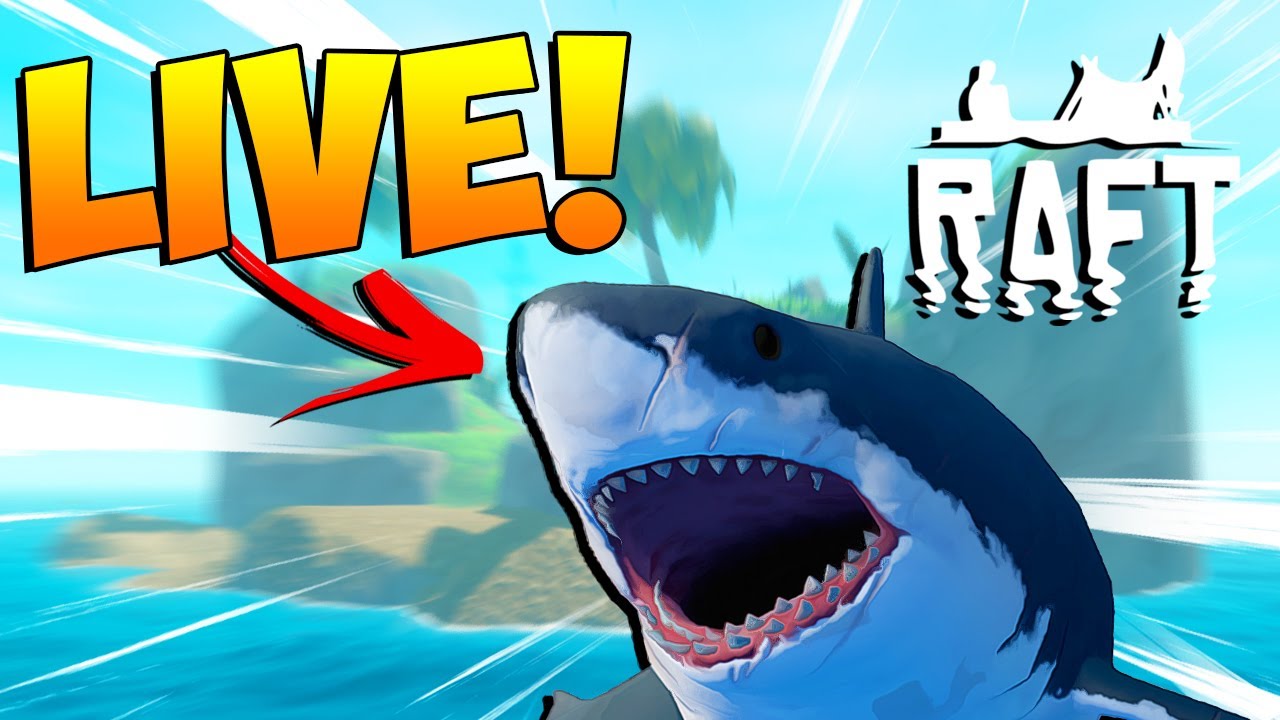 Playing *RAFT* LIVE ALL NIGHT! (chill stream) - YouTube