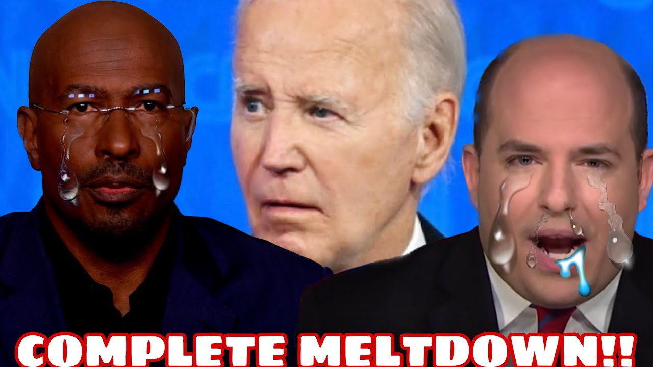 CNN Hosts BREAKDOWN CRYING Over Joe Biden STEPPING DOWN While On Live ...