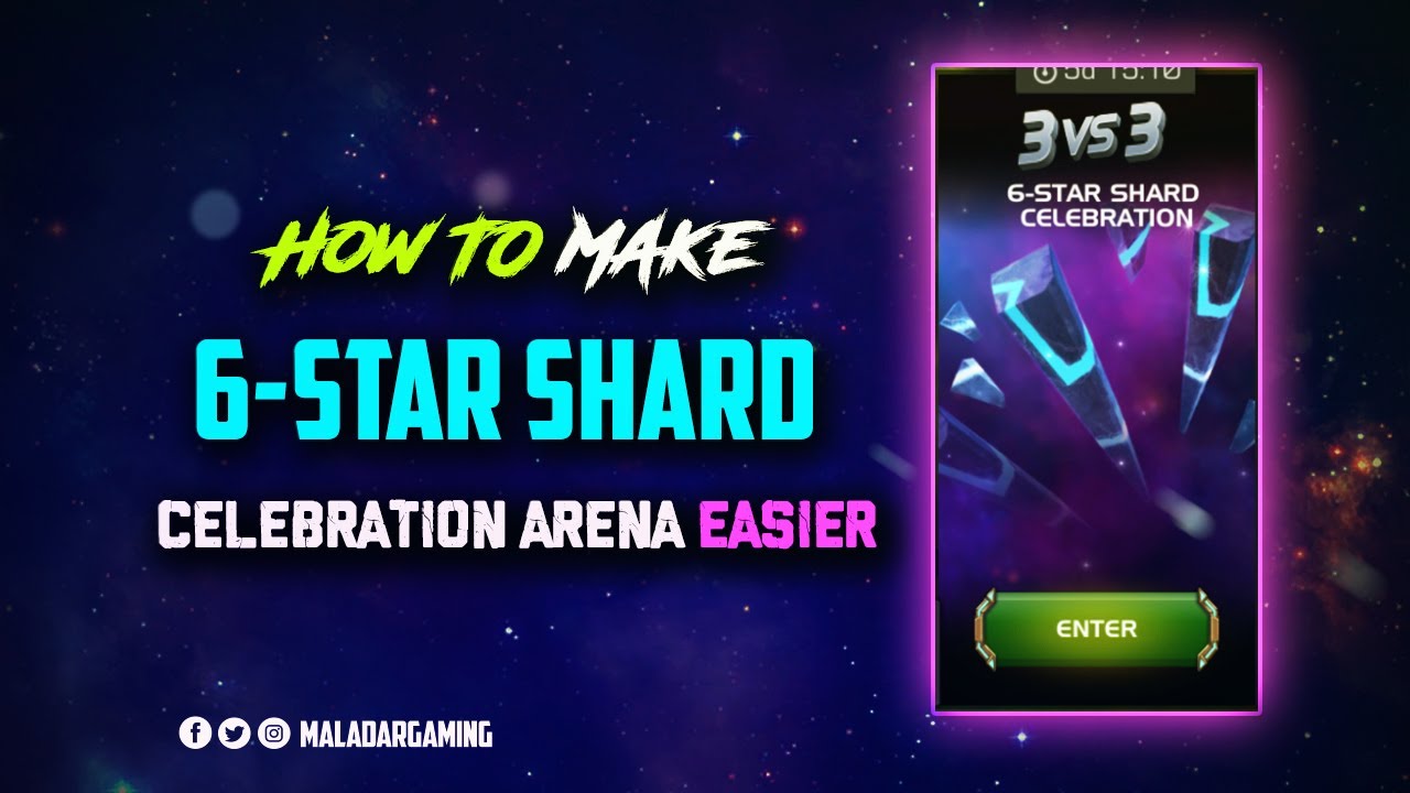 How to make the 6 Star Shard Celebration Arena Easier to Grind - MCOC ...
