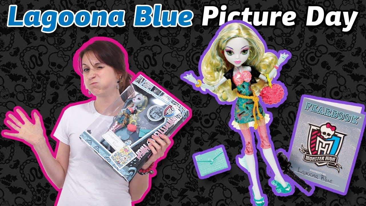 Обзор на Lagoona Blue Picture Day Monster High (Лагуна Блю День Фото ...