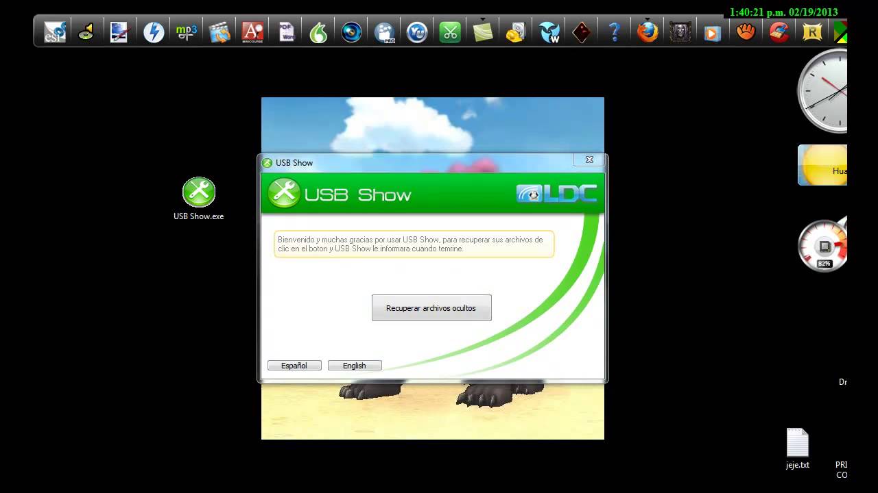 Descargar usb show 2019 (muestran archivos ocultos " virus potenciales ...
