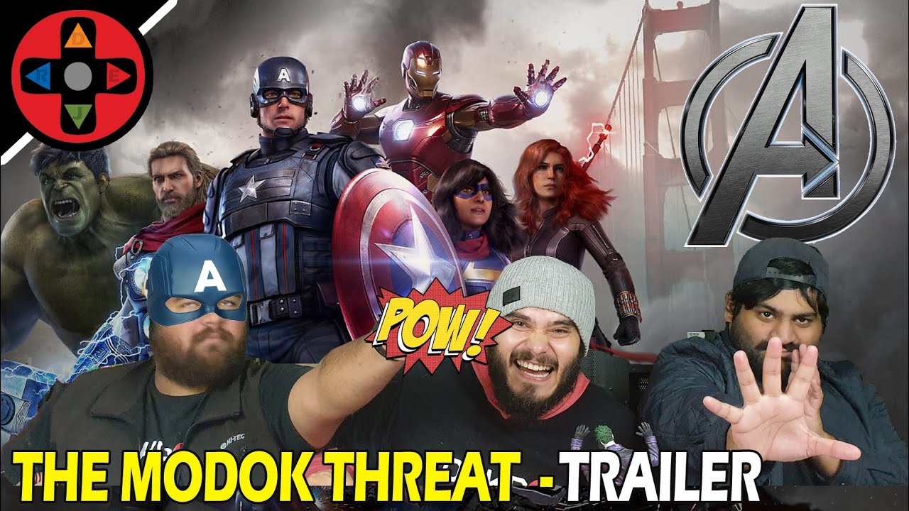 Marvel's AVENGERS - The MODOK Threat TRAILER | PS4 - REACTION! (Story ...