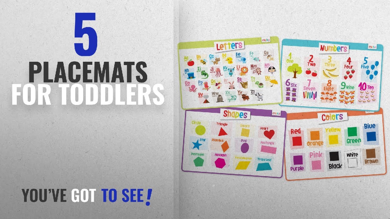 Best Placemats For Toddlers 2018 Educational Kids Placemats Set Of 4 best-placemats-for-toddlers-2018-educational-kids-placemats-set-of-4