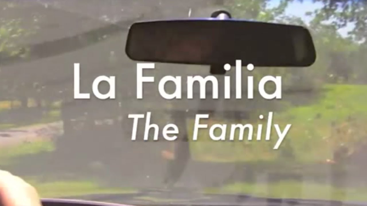 La Familia - Spanish Learning Video - YouTube