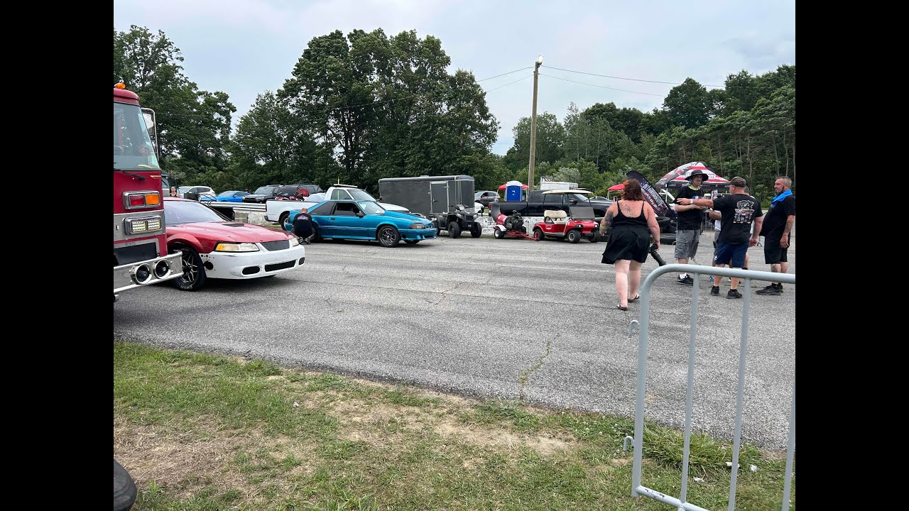 Back street drag race Chucky shoutout - YouTube