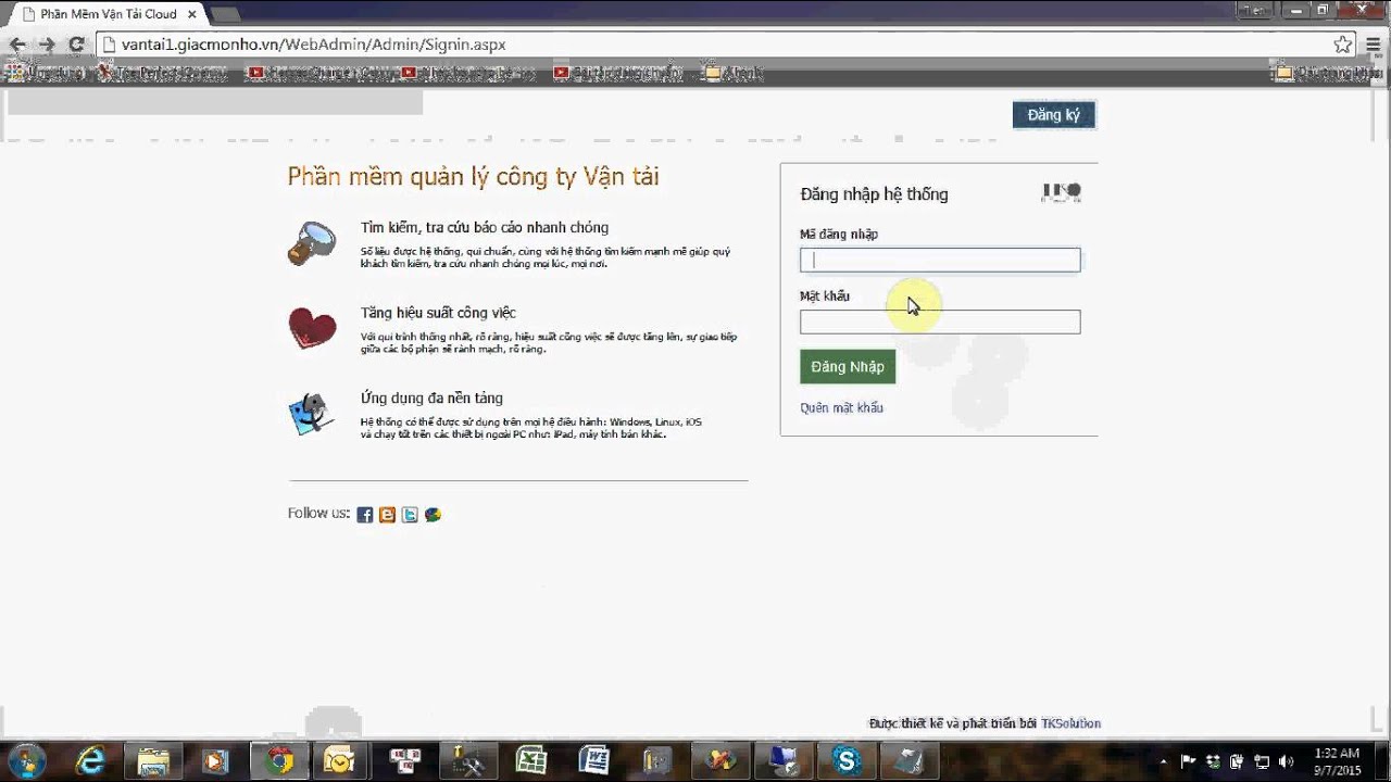 Dang Nhap He Thong - YouTube