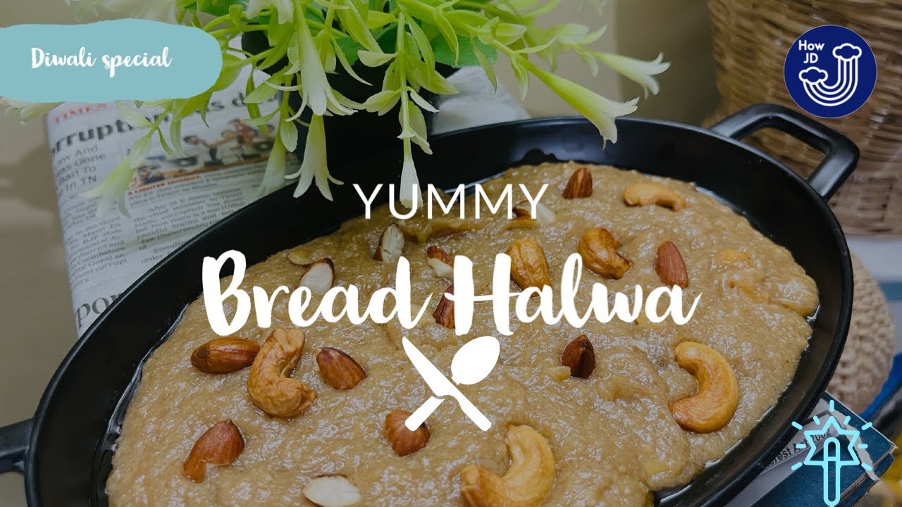 Diwali special Yummy Bread Halwa😋 - YouTube