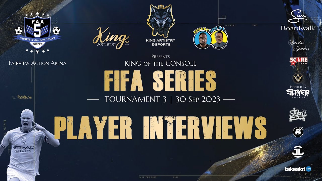King of the Console FIFA Series Tournament 3 Interviews - YouTube