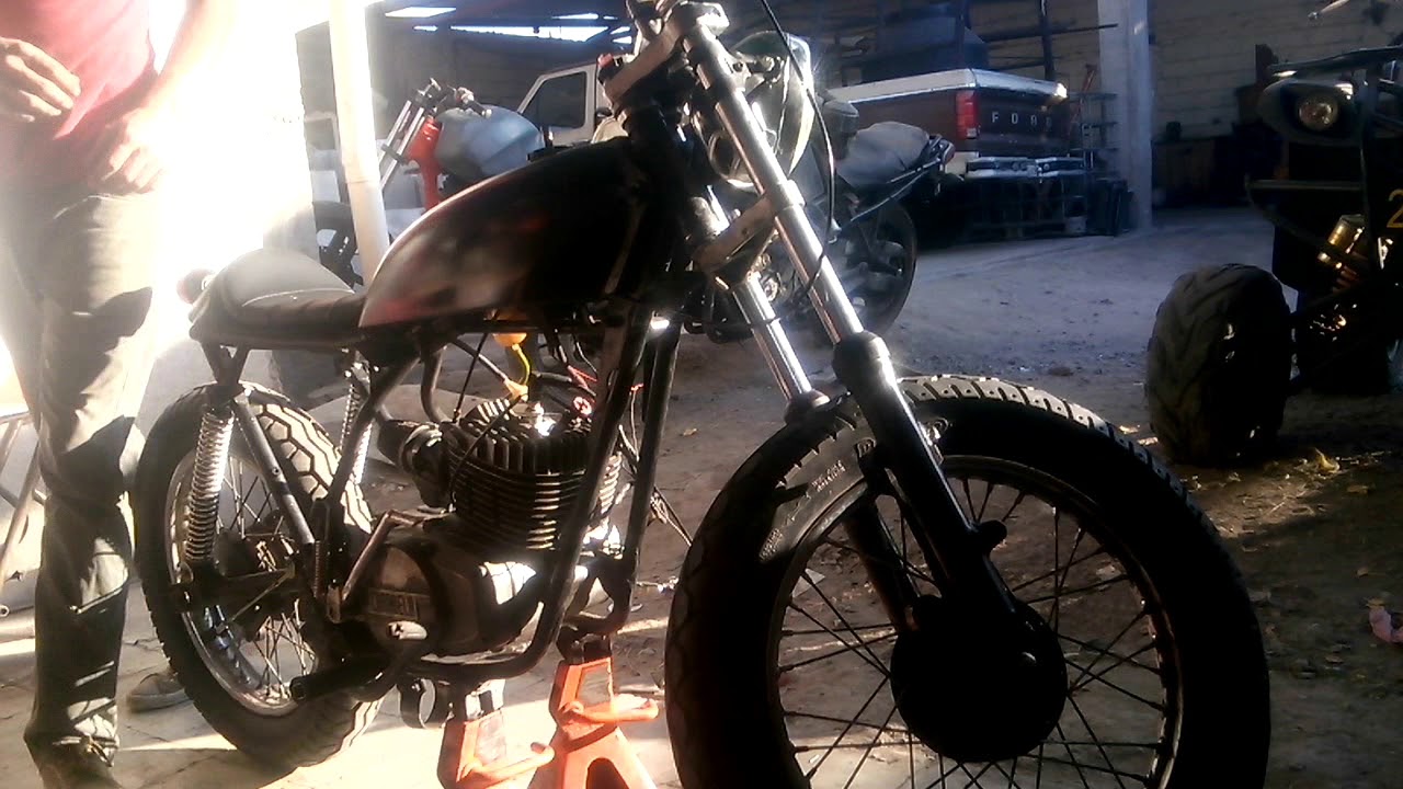 Carabela pantera 100mx cafe racer saltillo - YouTube