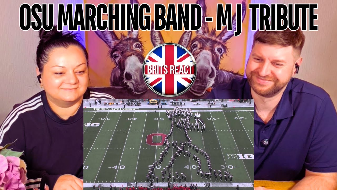 BRITS REACT | The Ohio State University Marching Band: Michael Jackson ...