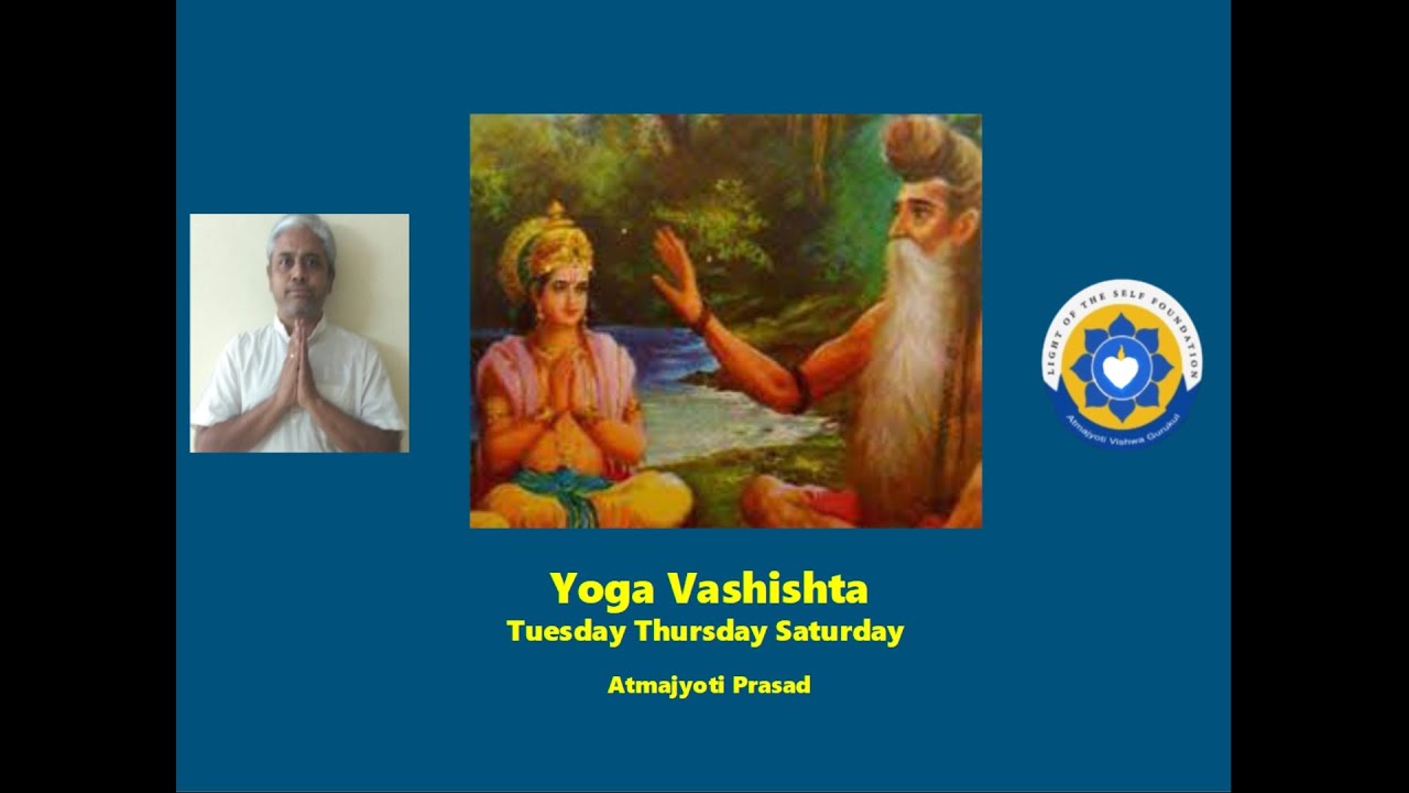 Yoga Vashishta 28-03-2024 - YouTube