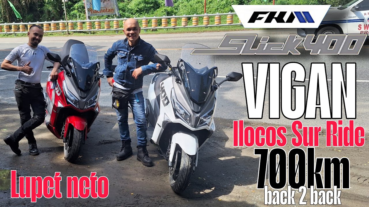 1st Long Distance Ride 700km Back 2 Back - 2024 FKM Slick 400 Vigan ...